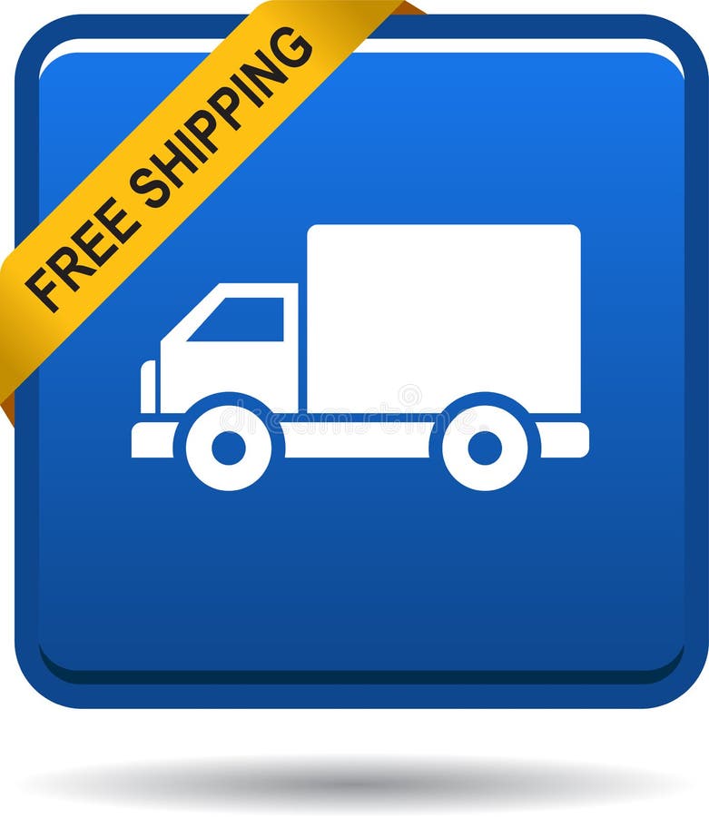 Free Shipping Logo Blue Stock Illustrations – 591 Free Shipping Logo ...