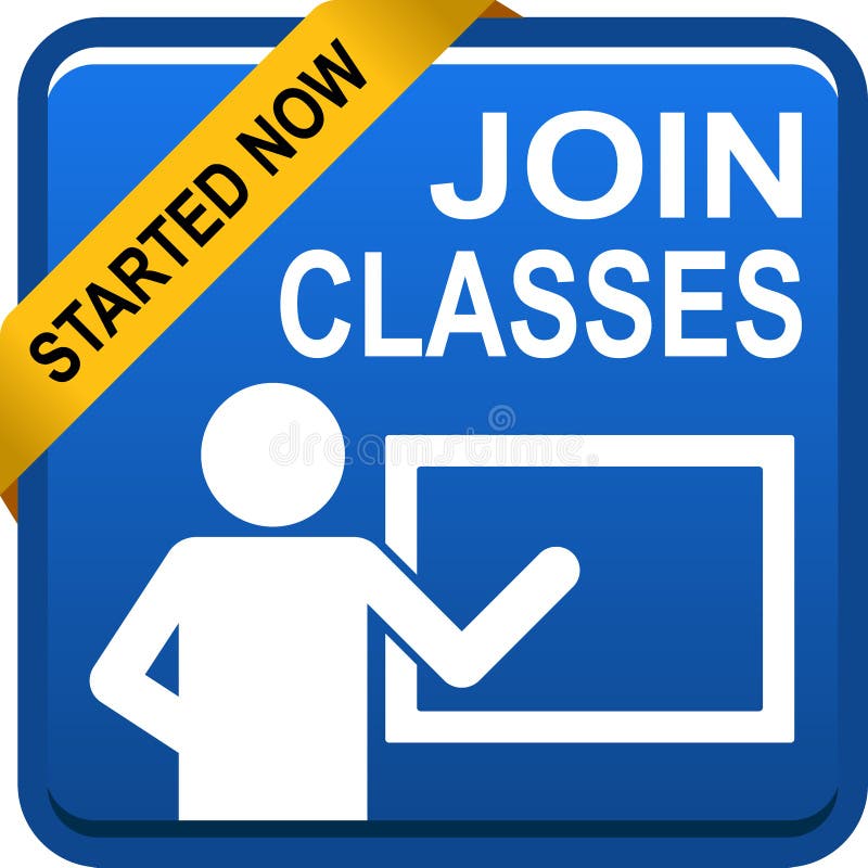 Join classes stock vector. Illustration of color, clipart - 120721925