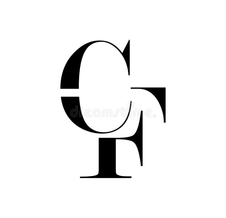 Cf Vector Monogram Logo Stock Illustrations – 1,369 Cf Vector Monogram ...