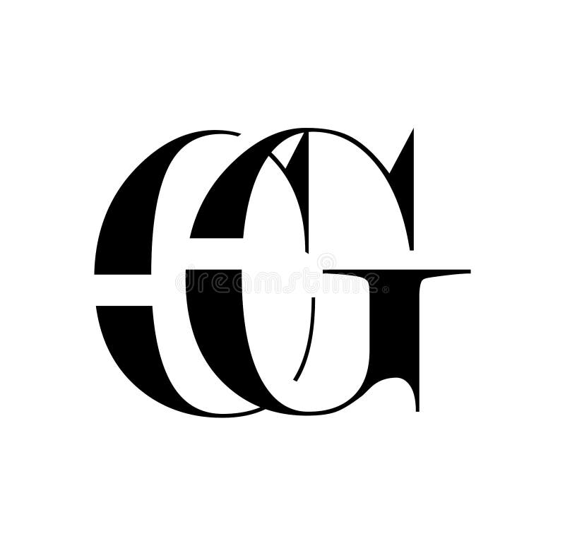 Monogram Logo Vector Initial Letters CG Stock Vector - Illustration of ... Monogram Logo Vector Initial Letters CG Stock Vector - Illustration of ...