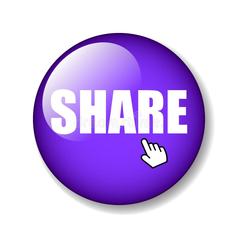 Share button icon stock illustration. Illustration of graphic - 134278256