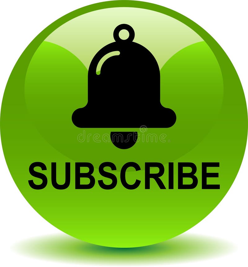 Subscribe Now Icon Web Button Green Stock Vector - Illustration of ...