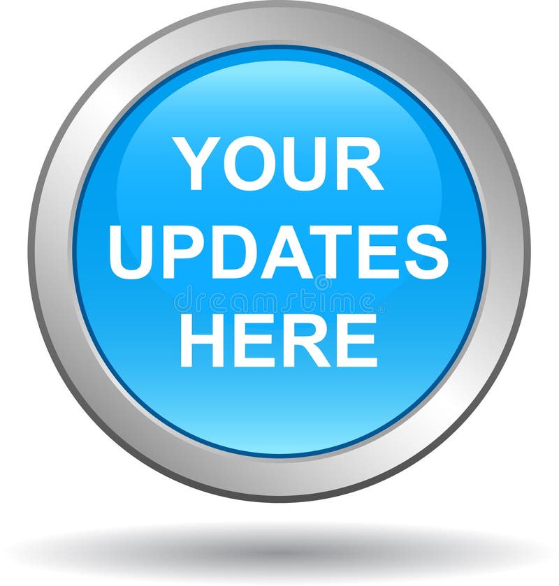 Your Updates Here Web Button Stock Vector - Illustration of background ... Your Updates Here Web Button Stock Vector - Illustration of background ...