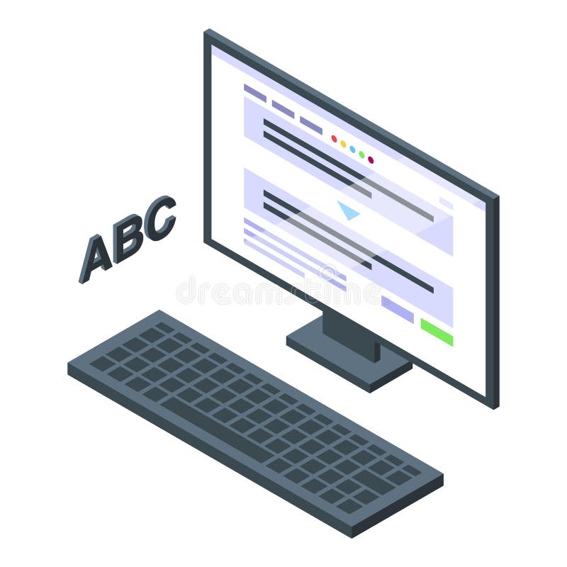 Isometric Computer Stock Illustrations – 139,005 Isometric Computer ...