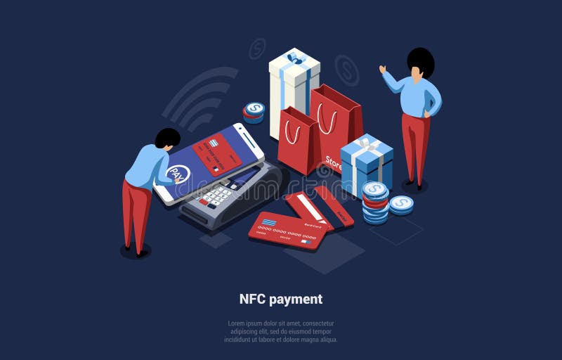 Isometric Nfc Stock Illustrations – 1,154 Isometric Nfc Stock ...