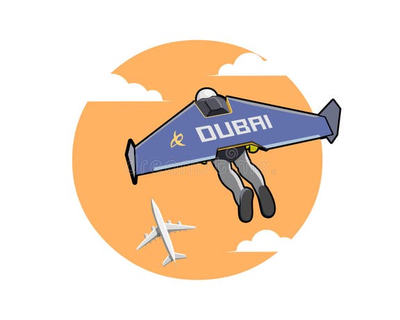 Vector Illustration of Jet Suit Stock Vector - Illustration of ...