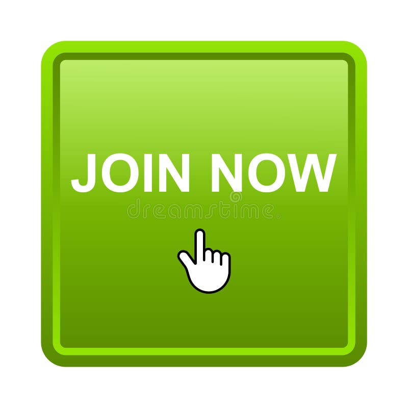 Join now button stock vector. Illustration of glass - 121851149