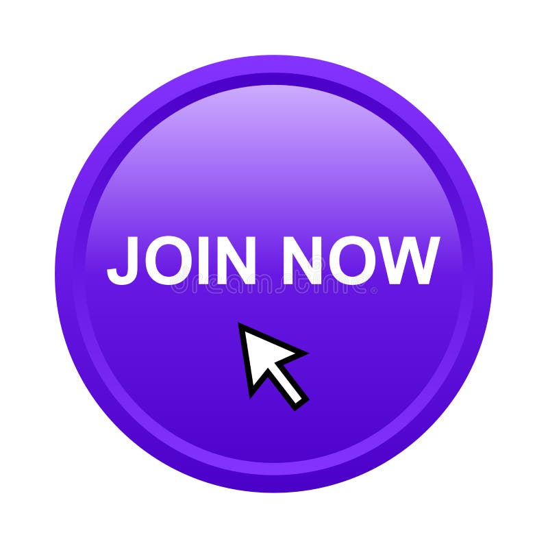 Join now button stock vector. Illustration of abstract - 121851200