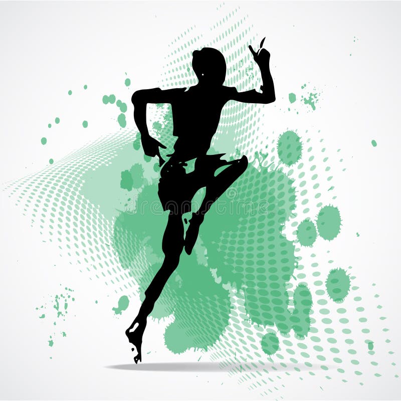 Vector Illustration of Jumping Man Stock Illustration - Illustration of ...