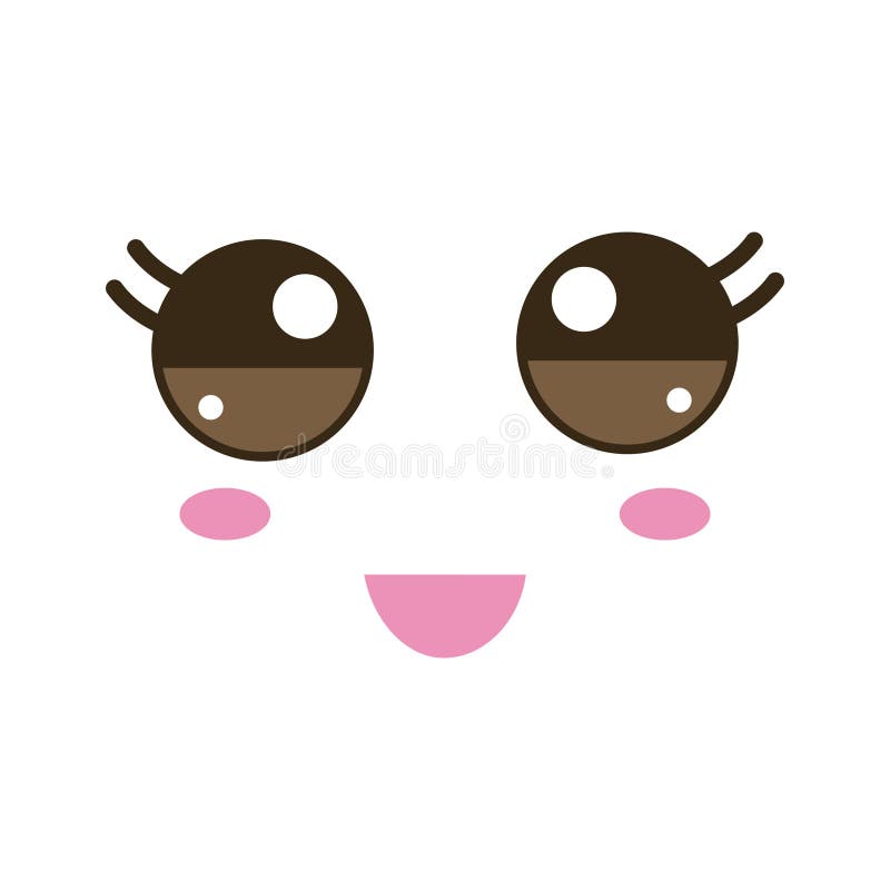 Anime Girl Clean Face Stock Illustrations – 78 Anime Girl Clean Face ...