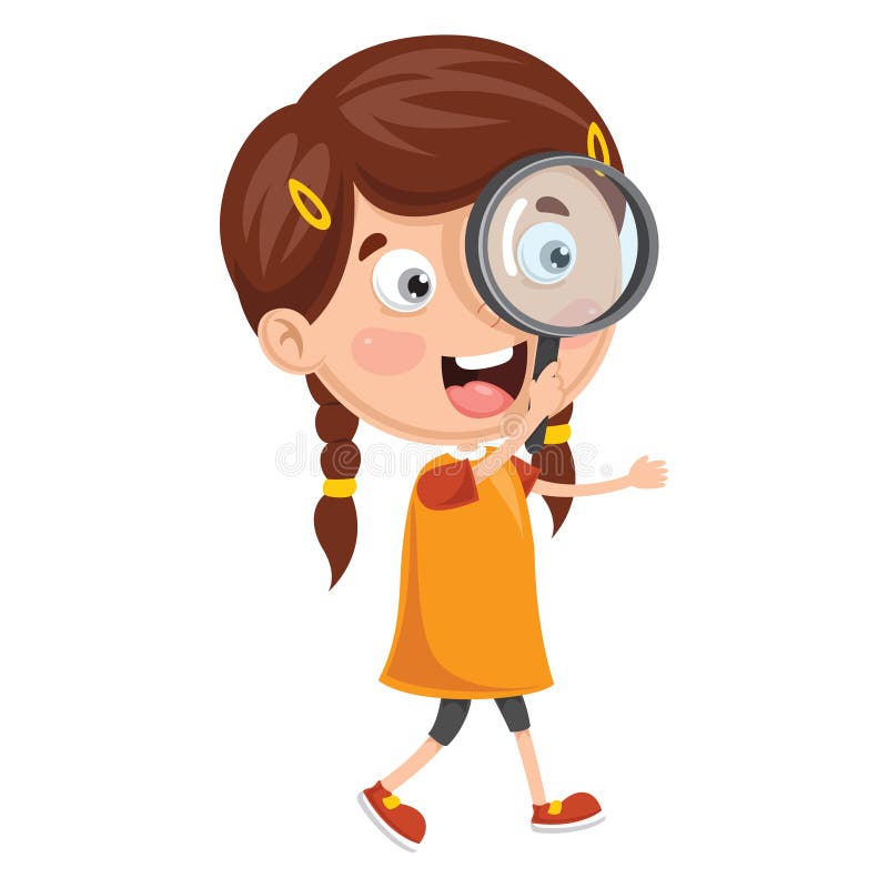 Kids Searching Clipart