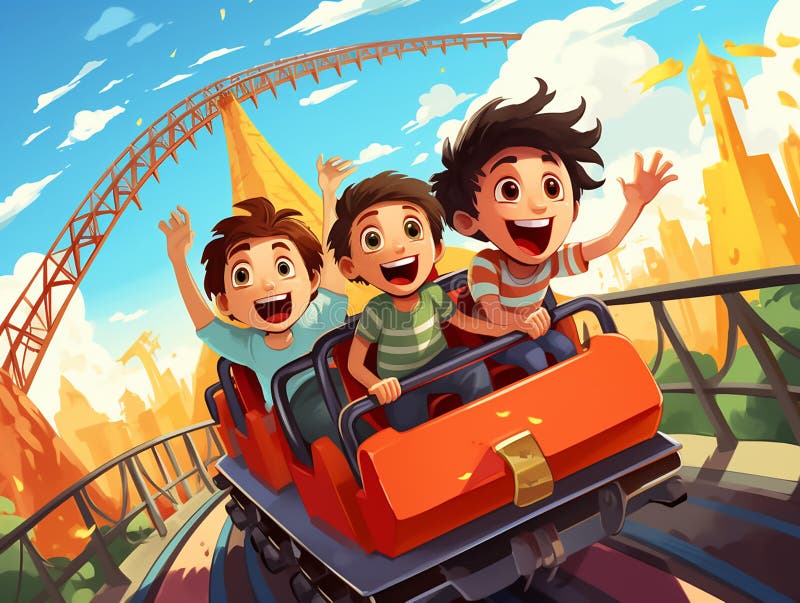 Illustration of a Cartoon Living Room Stock Illustration - Illustration ...