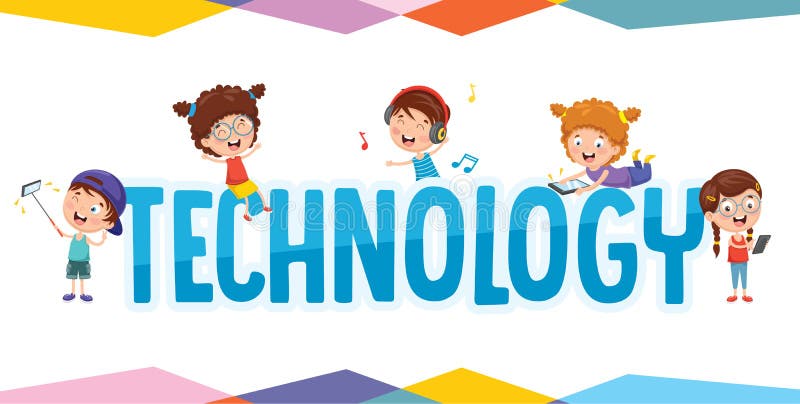 Kids Technology Stock Illustrations – 13,747 Kids Technology Stock ...
