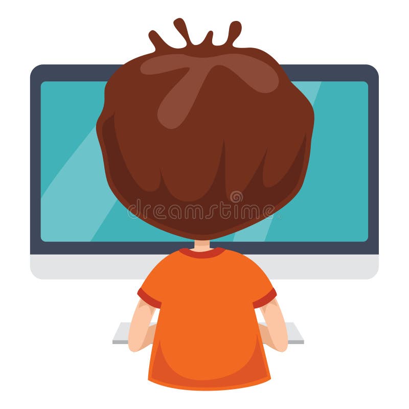 Vector Illustration of Kids Technology Stock Vector - Illustration of ...
