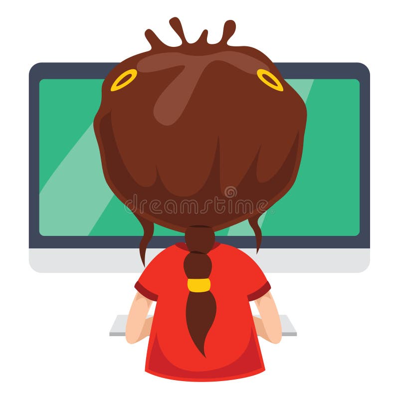 Vector Illustration of Kids Technology Stock Vector - Illustration of ...