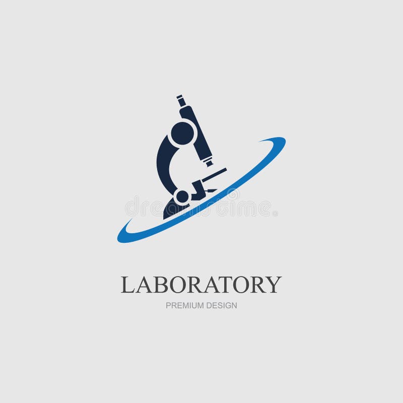 Vector Illustration of Lab Logo Design Template Stock Vector ...