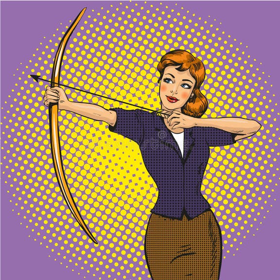 Comic Archery Stock Illustrations – 377 Comic Archery Stock ...