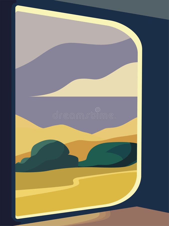 Train Window Stock Illustrations – 4,031 Train Window Stock ...