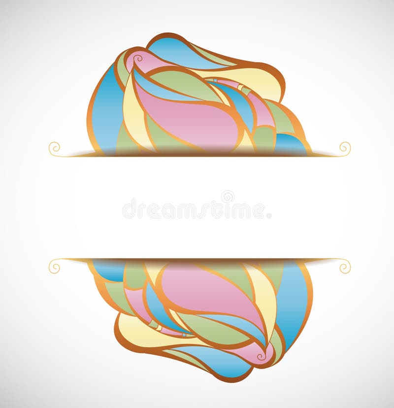 Vector Illustration with Layout. Stock Vector - Illustration of ...