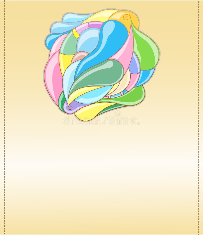 Vector Illustration with Layout. Stock Vector - Illustration of paper ...