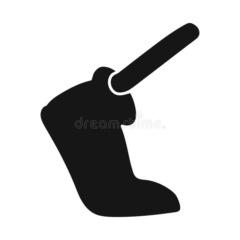 Vector Design of Leg and Foot Icon. Graphic of Leg and Comic Stock ...