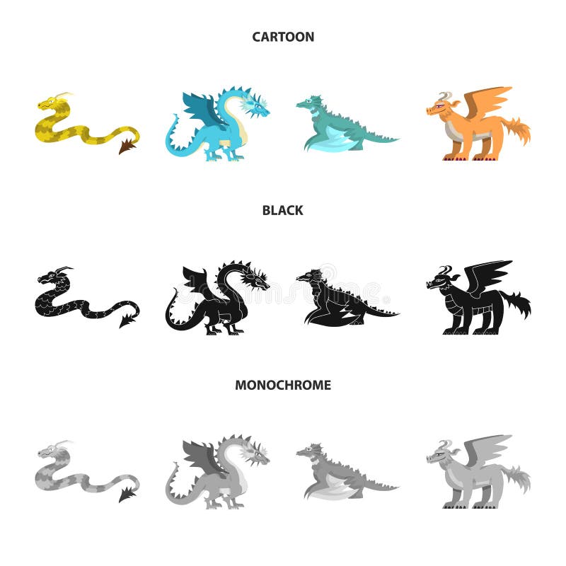 Vector Illustration of Legend and Halloween Icon. Collection of Legend ...