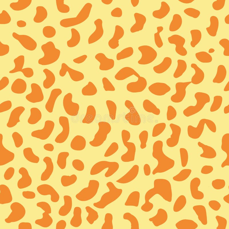 Vector Leopard Print Seamless Pattern. Stock Vector - Illustration of ...