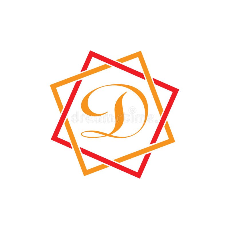 Vector Illustration Letter D Stock Vector - Illustration of creative ...