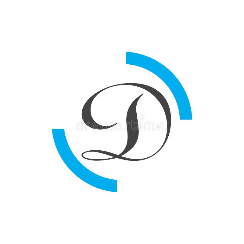 Vector Illustration Letter D Stock Vector - Illustration of abstract ...