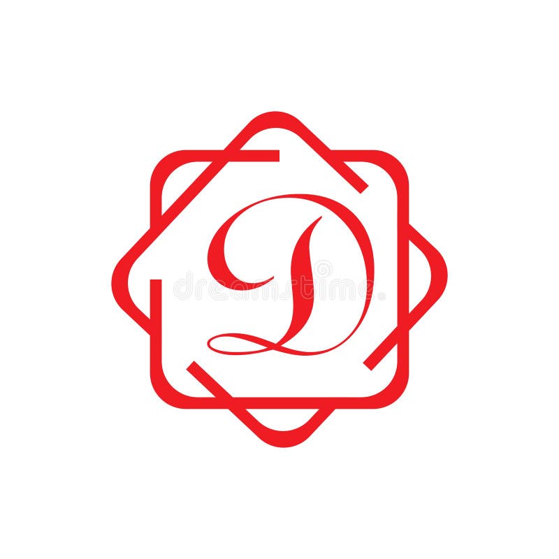 Vector Illustration Letter D Stock Vector - Illustration of type ...