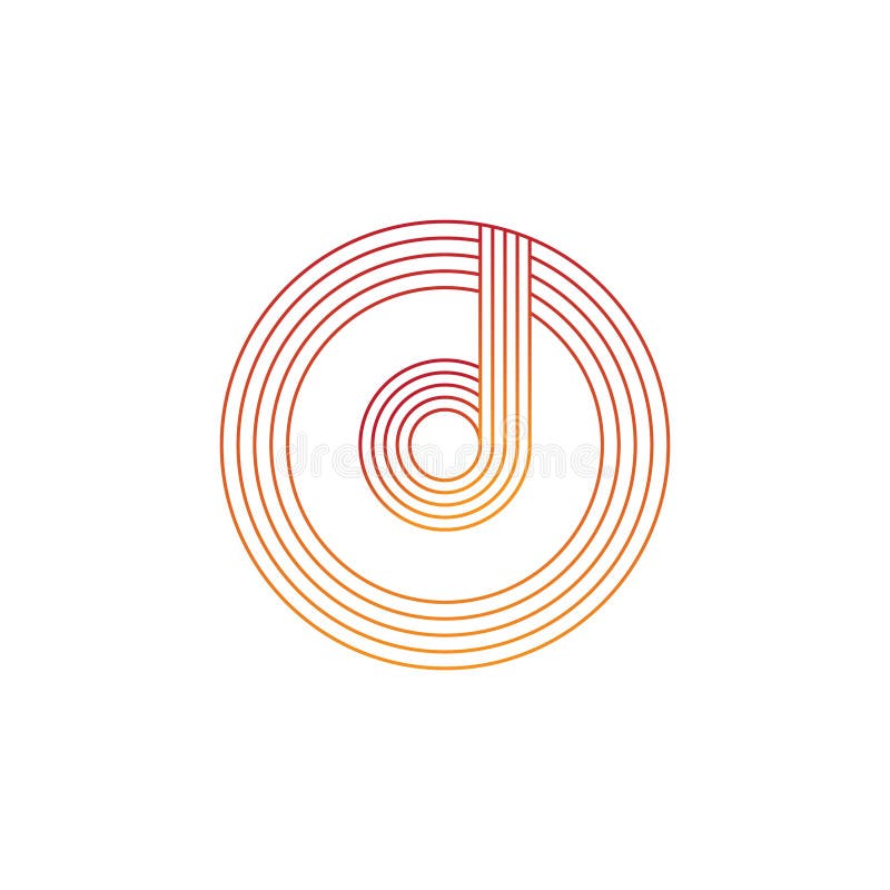 Letter D Circle Logo Stock Illustrations – 4,825 Letter D Circle Logo ...