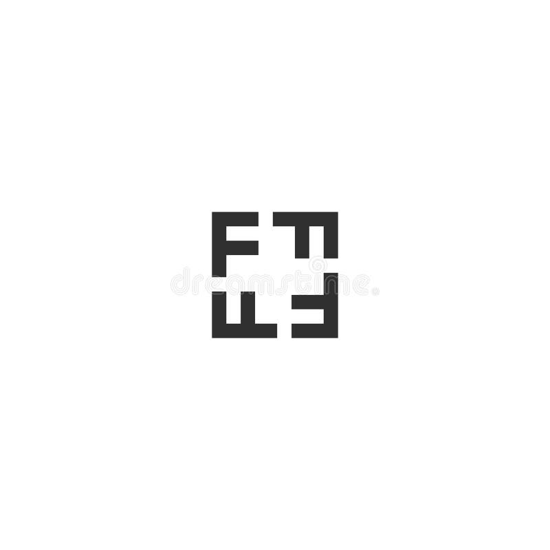 Letter F Square Logo Stock Illustrations – 1,576 Letter F Square Logo ...