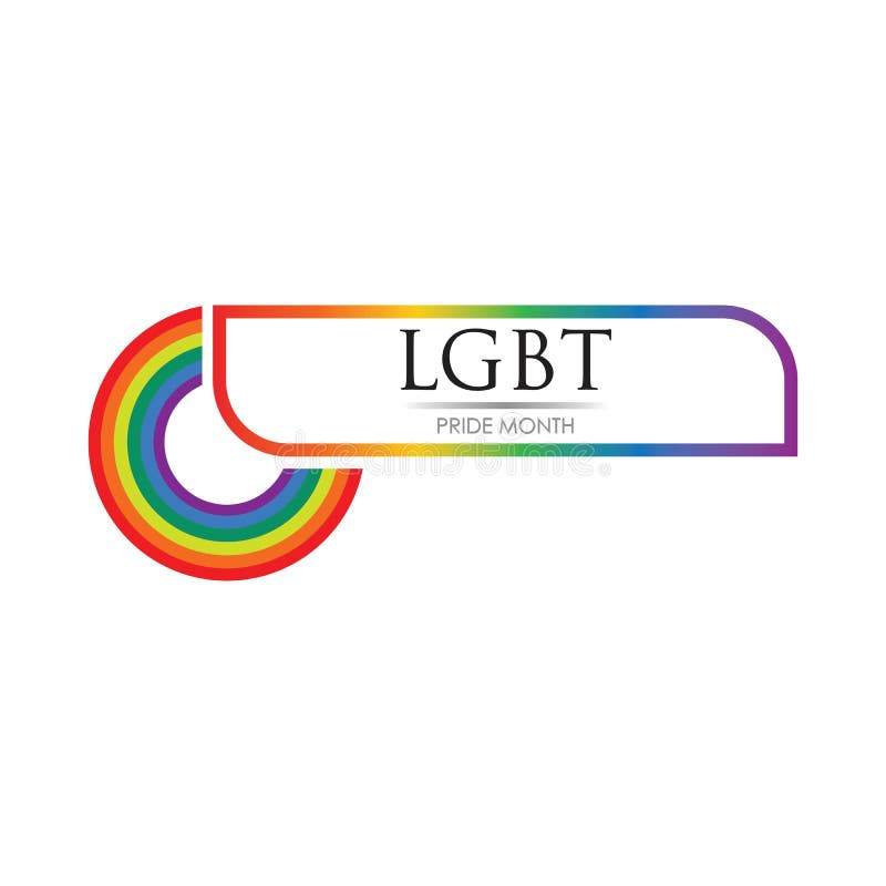 Vector Illustration of LGBT Logo Symbol Template - Vector Stock Vector ...
