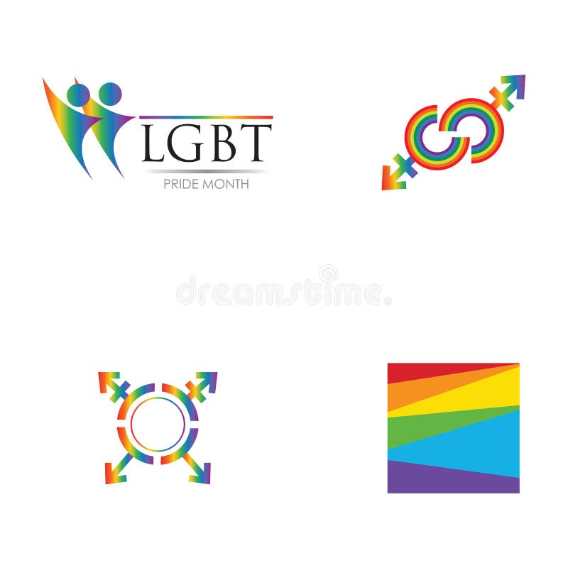Vector Illustration of LGBT Logo Symbol Template - Vector Stock Vector ...