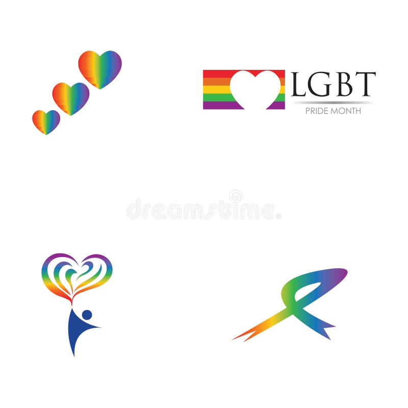 Vector Illustration of LGBT Logo Symbol Template - Vector Stock Vector ...