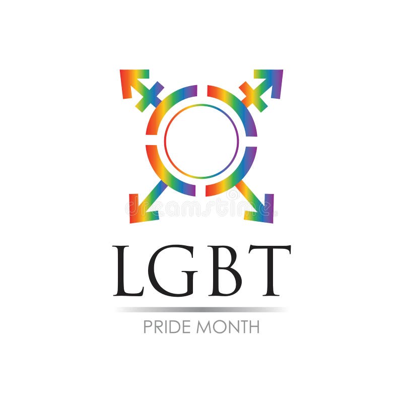 Vector Illustration of LGBT Logo Symbol Template - Vector Stock Vector ...