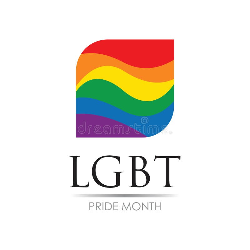 Vector Illustration of LGBT Logo Symbol Template - Vector Stock Vector ...