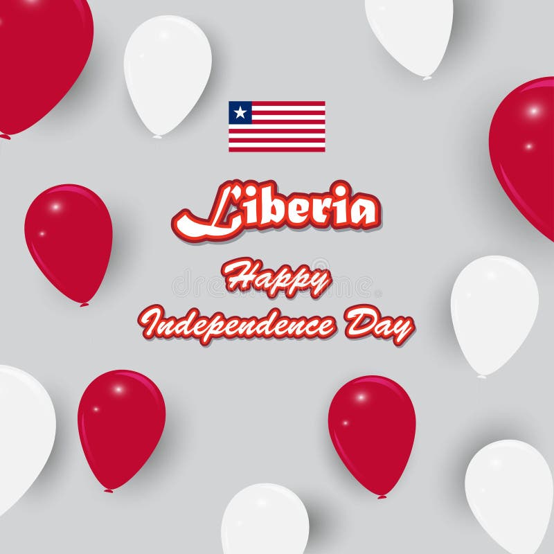 Vector Illustration for Liberian Independence Day Stock Vector ...