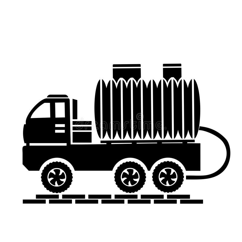 Vector Illustration, Logo, Septic Tank Icon. a Tank for Liquids Stock ...