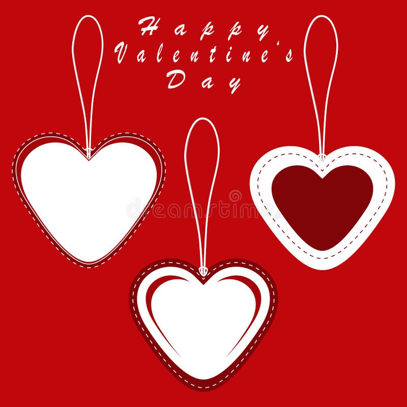 Vector Illustration of Logo for the Theme Valentines Day Stock Vector ...