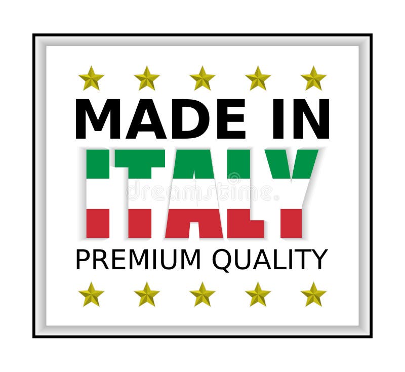 Vector Illustration, Made in Italy, Premium Quality. Stock Vector ...