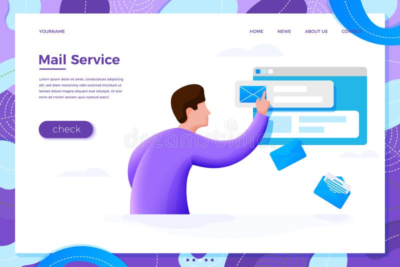 Mailbox Man Cartoon Stock Illustrations – 853 Mailbox Man Cartoon Stock ...