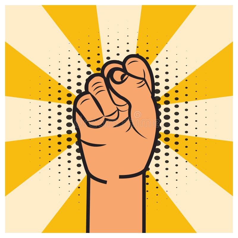 Power Man Vector Illustration Art Stock Illustration - Illustration of ...