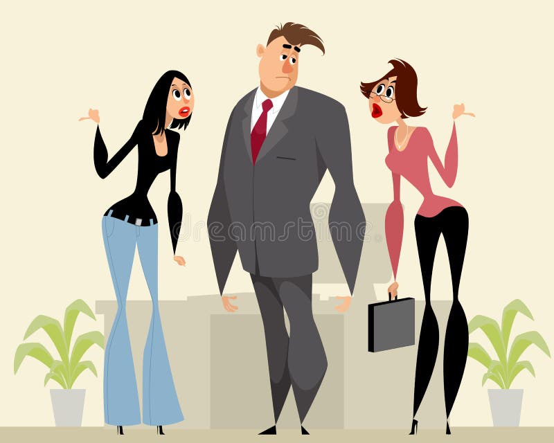 Women Choose Man Stock Illustrations – 588 Women Choose Man Stock ...