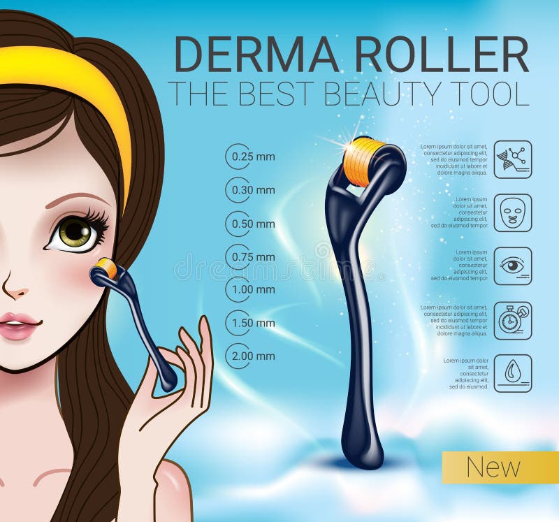 Derma Roller Stock Illustrations – 133 Derma Roller Stock Illustrations ...