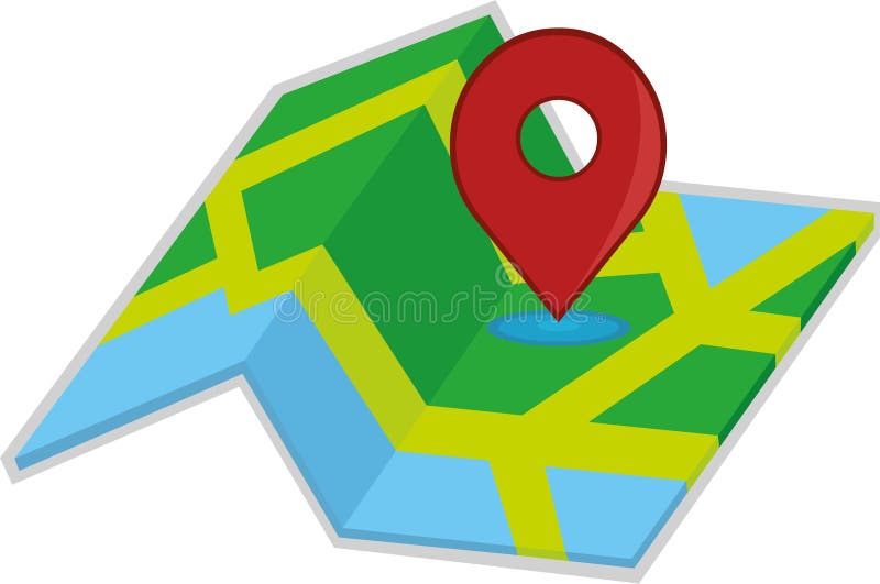 Gps map icon stock vector. Illustration of point, distance - 322663991