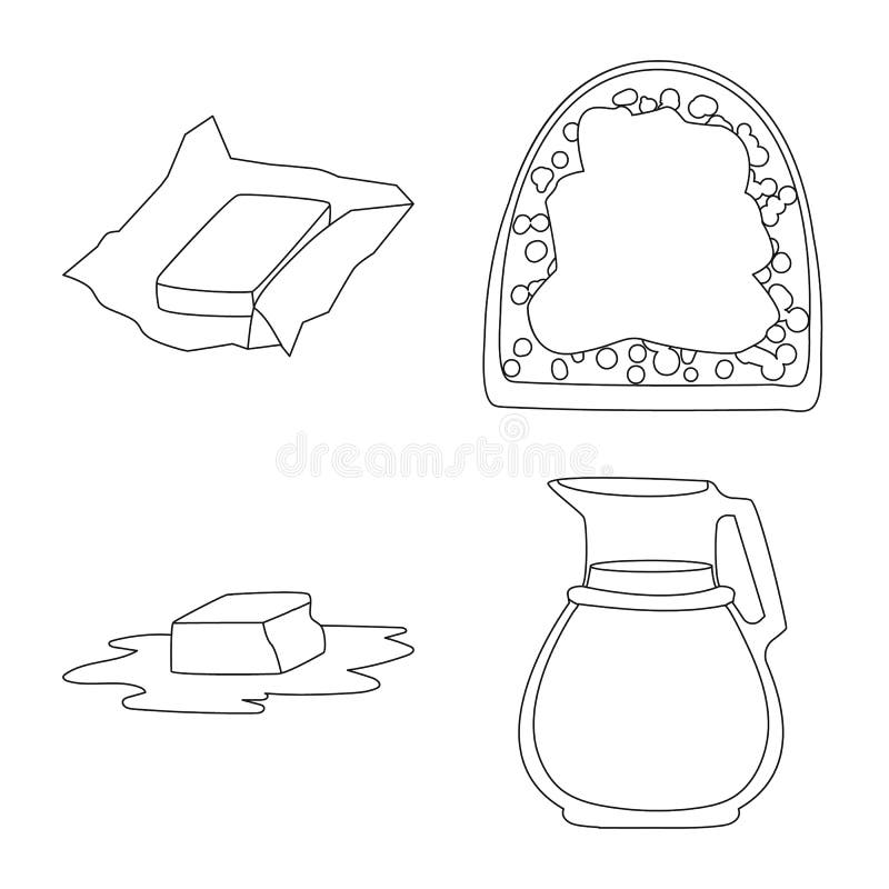 Vector Design of Margarine and Cholesterol Logo. Collection of ... Vector Design of Margarine and Cholesterol Logo. Collection of ...