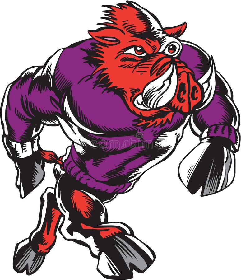 Razorback Strut Vector Illustration Stock Vector - Illustration of ...