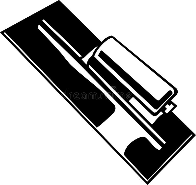 Masonry and Plastering Trowel Vector Illustration Stock Vector ... Masonry and Plastering Trowel Vector Illustration Stock Vector ...