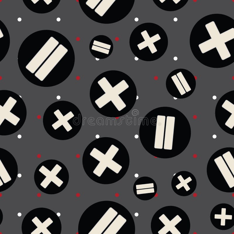 Seamless Math Symbols Stock Illustrations – 485 Seamless Math Symbols ...
